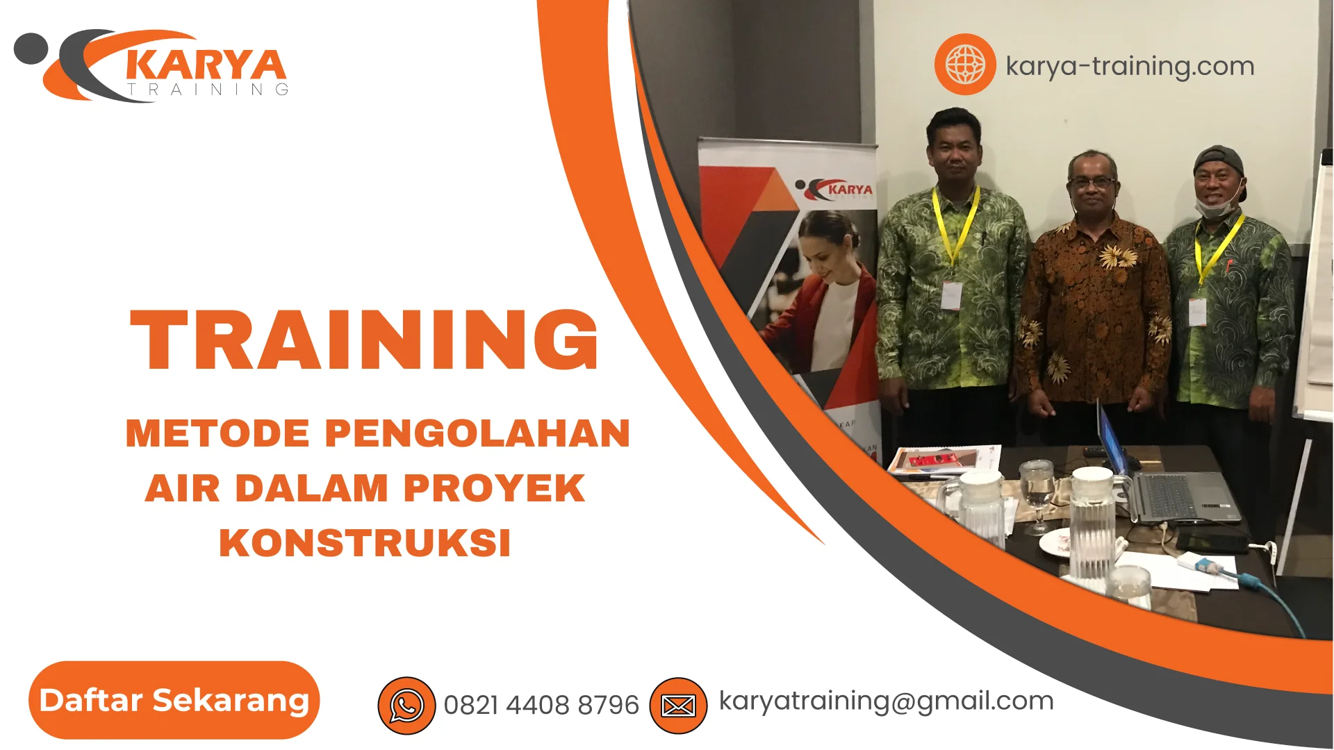 Training Metode Pengolahan Air dalam Proyek Konstruksi